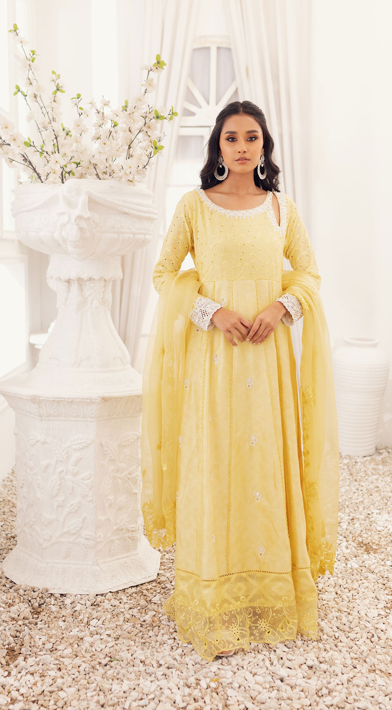 Lamia - Yellow | 3 PC – Sabeen Abbas